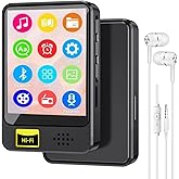 AUDIOCULAR M31 16GB Portable Mp3 Music Player with Bluetooth, 2.4” LCD ...