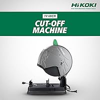 HIKOKI CC14STDUS9Z D-Handle Heavy Duty Corded Metal Cut Off Machine (14 ...