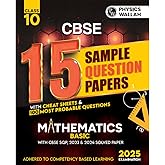 PW CBSE | Class 10 | 15 New Pattern Sample Question Papers Science, Maths (Std), English Set of ...