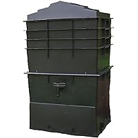 UK Made Wormcity Wormery 4 Composting Trays (100 Litre Size) Black ...
