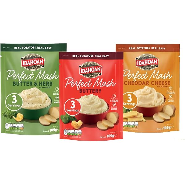 Organic Mashed Potatoes Idahoan Foods Honest Earth Creamy Mashed ...