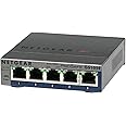 NETGEAR (GS105E) Switch Ethernet 5 Ports RJ45 Gigabit (10/100/1000 ...