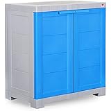 Cello Novelty Plastic Big 2 Door Cupboard - Blue and Grey : Amazon.in