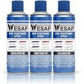 Wesaf Non Destructive Liquid Dye Penetrant Test Spray Kit (DPT Spray ...