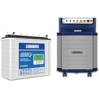Luminous Inverter & Battery Combo (Zelio+ 1100 Pure Sine Wave 900VA/12V ...