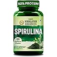 Himalayan Organics Spirulina 2000mg Per Serving - 120 Veg Capsules ...