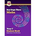 KS3 Maths Year 7 Student Book - with answers & Online Edition (CGP KS3 ...