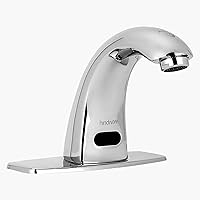 Hindware F240001CP Sensor Pillar Tap for Wash Basin, Brass with Chrome ...