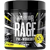 Warrior Rage - Pre-Workout Powder - 392g - Energy Drink Supplement with ...