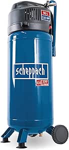 Scheppach Kompressor stehend HC51V mit 10 bar | 50L Kessel | ölfrei & wartungsarm | 1500W - 2PS ...
