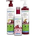 Mamaearth Anti Hair Fall Spa Range Hair Care Set: Onion Shampoo 250 ml + Onion Conditioner 250 ...
