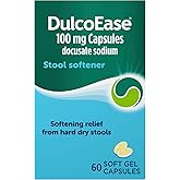DulcoEase 100 mg Docusate Sodium Capsules - Softening Constipation ...