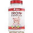 Iron Tablets High Strength and Absorption Complex 18mg - 180 Tablets (6 ...
