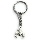 FizzyButton Gifts Camera Charm Keyring Key Ring with Silver Tone ...