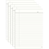 Lakeer A4 Single Side Ruled Paper - 140 GSM Thick Paper, Pack of 50 ...