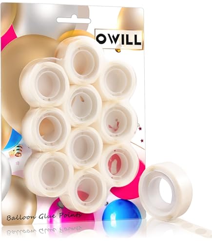 Wonder Web Twins Markhor 500 Glue Sticky Dots For Balloons - Double ...