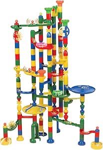 Marbulous Marble Run 200 Piece + 20 Marbles : Amazon.co.uk: Toys & Games