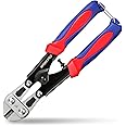 WORKPRO Mini Bolt Cutter 8-inch/210mm, CR-MO Heavy Duty Wire Cable ...