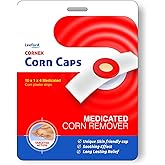 Buy Leeford Cornex Corn Cap, Corn Remover for Feet-Combo 20 Strips ...