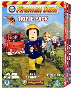 Fireman Sam - Triple Pack [DVD]: Amazon.co.uk: Fireman Sam: DVD & Blu-ray