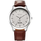 Titan Karishma Quartz Analog Green Dial Brown Leather Strap Watch for ...