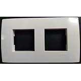 Elleys E Square Switch 1 Way 10 Amp 1 Module White : Amazon.in: Home ...