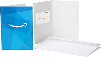 Amazon.co.uk Gift Card - In a Greeting Card -£10 - Abstract Blue ...