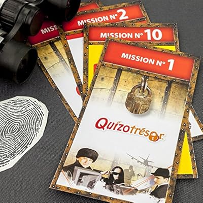 Chasse au trésor thème Espions - enfants 6 à 8 ans, activité d'anniversaire