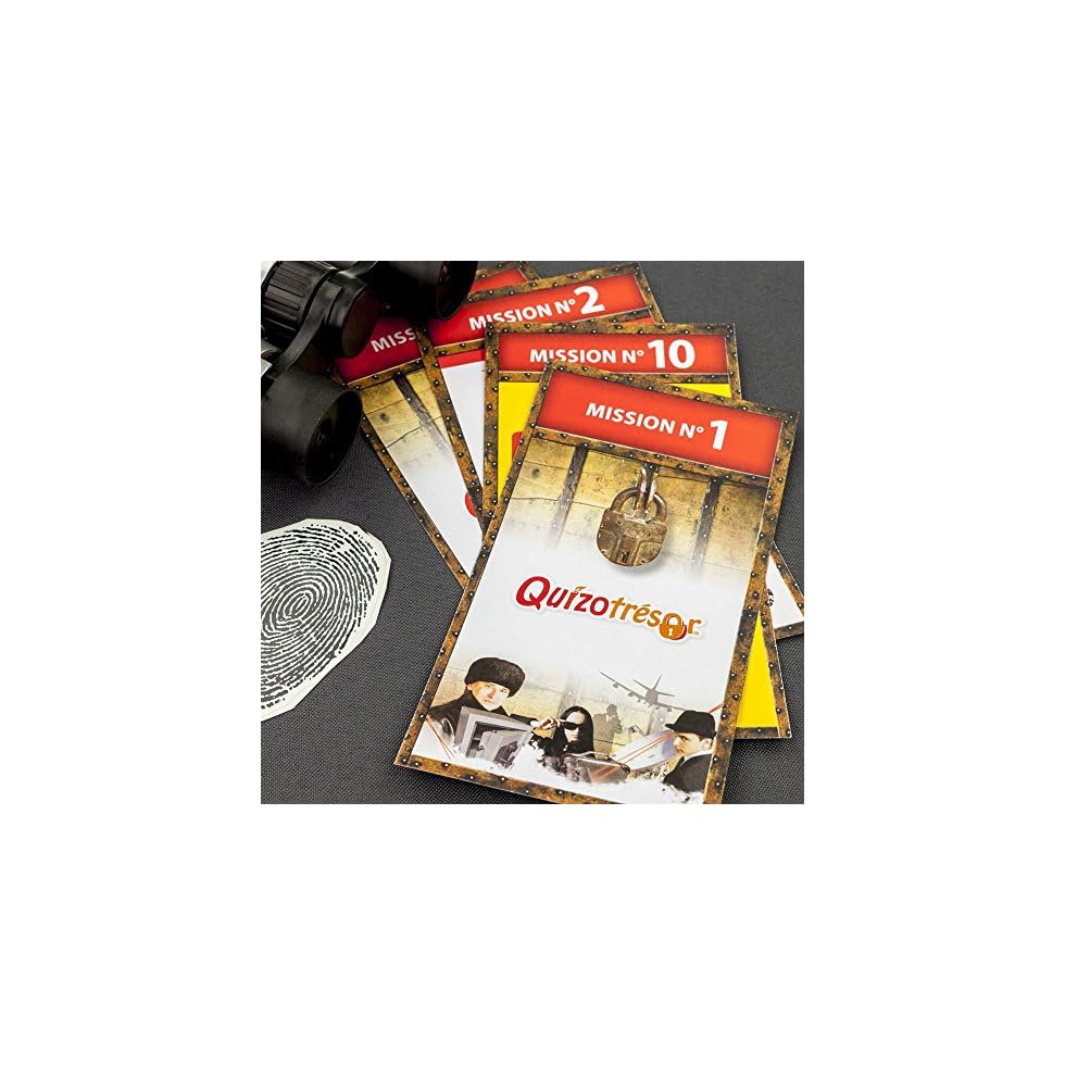 Chasse au trésor thème Espions - enfants 6 à 8 ans, activité d'anniversaire