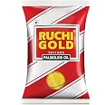 Ruchi Gold Palmolein Oil for Cooking, Frying, Every Day Use, Edible Oil ...