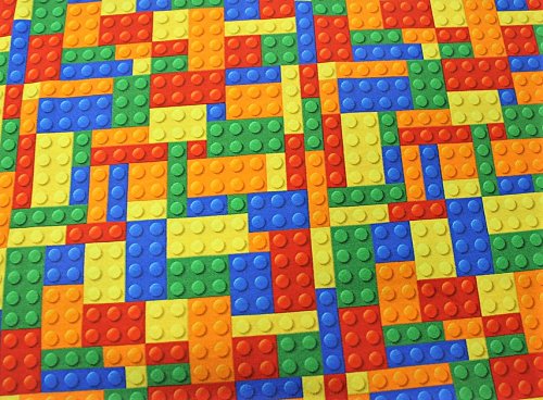 Lego - ein tolles Stoffmotiv - online auf Stoff123.de