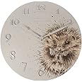 Wrendale Designs by Hannah Dale - Awakening Hedgehog Wall Clock - 30cm ...