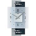 Amazon.de: AMS W9245 Quarz-Wanduhr, Holz, Mehrfarbig, 22 x 35 x 5 cm