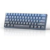 YINDIAO T8 60% Gaming Keyboard,68 Keys Compact Mini Wired Mechanical ...