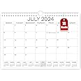18 Mo Calendar 2024/25, A4 Wall Calendar 2024-2025, Monthly 2025 ...