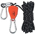 LOOM TREE Pulley Ratchet Rope Hanger Reflective Wind Rope Tensioner for ...