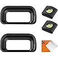 K&F Concept Eyecup Eyepiece Viewfinder for A6700, A7C R Cameras Replaces FDA-EP20 Eyecup(2 Pcs ...