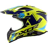 Axor X Cross ISI ECE DOT Certified Full Face Dual Sport Peak Off Road ...