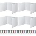 hocadon 4PCS Desk Dividers for Students, 42,5x35x33,5CM Office Desk ...