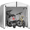 SoBuy Bike Storage Outdoor, Waterproof Bicycle Shelter, Outdoor Bike ...