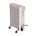 Oypla Electrical 2000W 9 Fin Portable Oil Filled Radiator Electric ...