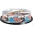 Philips 10x DVD+R DL, 8.5GB/240min, 8x, DR8S8B10F_00 : Amazon.co.uk ...
