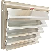 18 Inch Exhaust Fan Flapper Shutter, Louver Big Size, Powder Coated ...