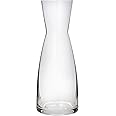 Bormioli Rocco Ypsilon Wine Carafe – Elegant Clear Glass Carafe for Water, Juice, Milk, Coffee ...