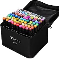 80 Farben Graffiti Stifte Set,Twin Tip Marker Stifte Set für Manga ...
