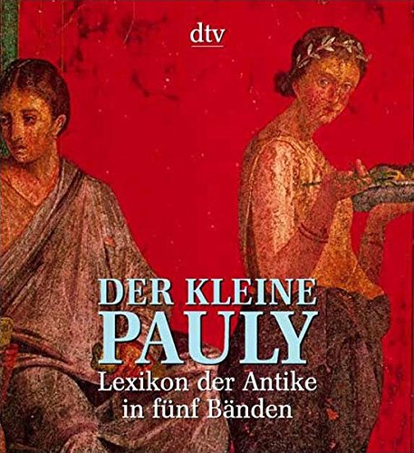 Der Kleine Pauly: Lexikon Der Antike In FüNf BäNden Buch Deutchland Komplett