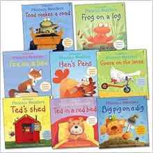 Usborne Phonics Readers Pack, 8 books, RRP £39.92 (Big Pig on a Dig ...