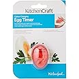 KitchenCraft Boiled Egg Timer with Colour Changing Heat Sensitive ...