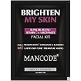 Mancode Brighten My Skin Facial Kit for Men - 58 g | Salon-Like Glowing Skin in 6 Easy Steps ...