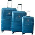 Buy Travelinn Stripped Trolley Bag Set of 3 with Anti-Theft Zipper, 8W ...